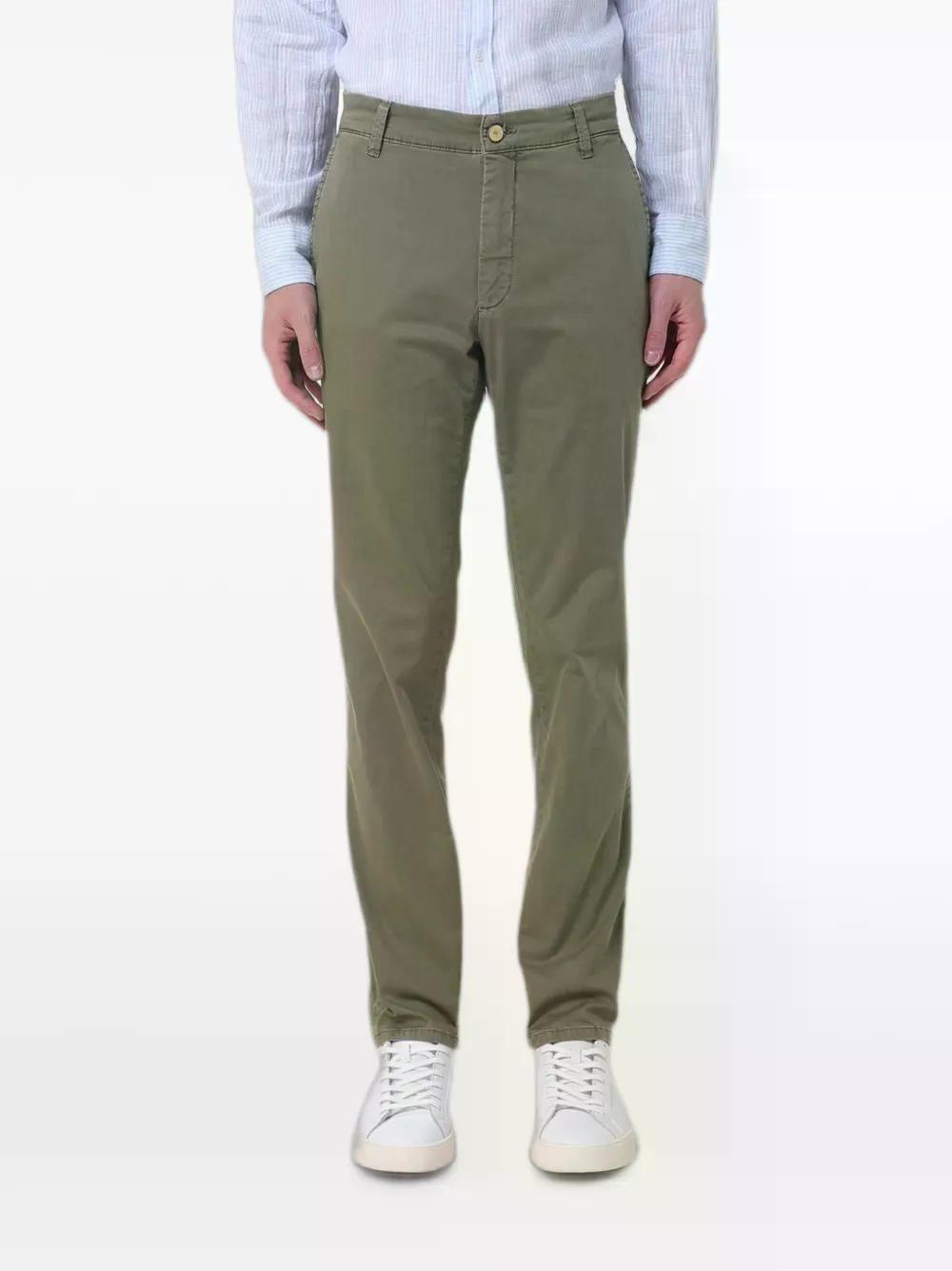 JECKERSON stretch-cotton chino trousers
