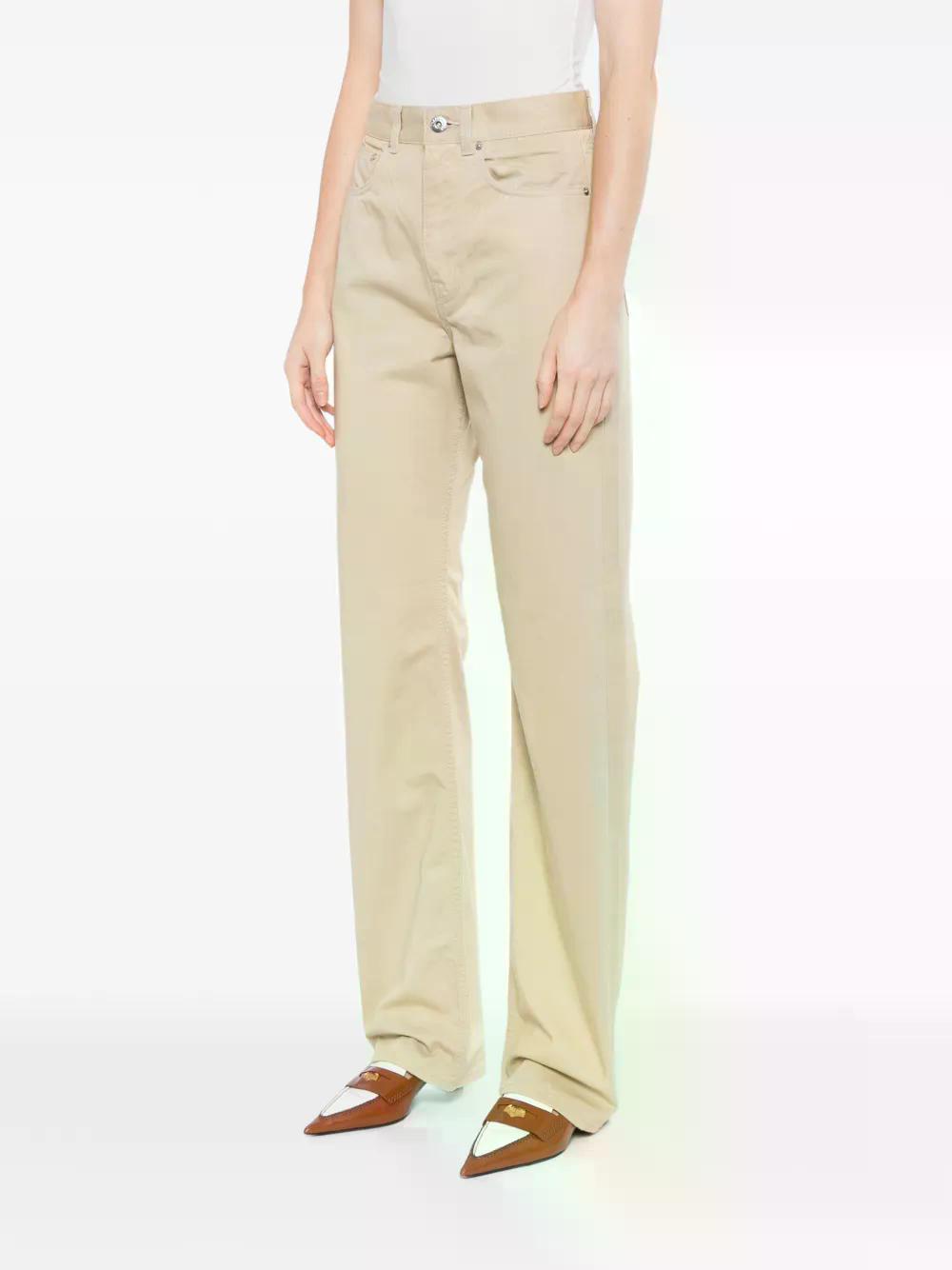JW ANDERSON JW Anderson Mid-Rise Straight Leg Japanese Cotton Twill Jeans