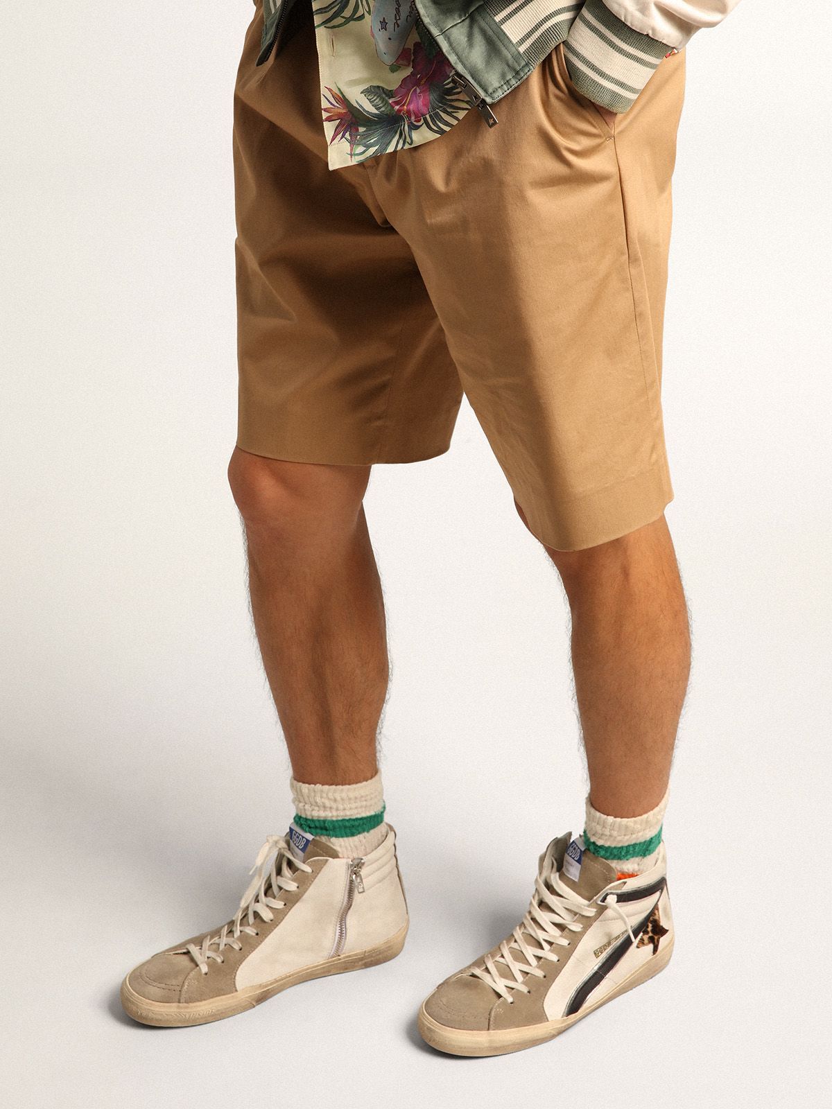 GOLDEN GOOSE Golden Goose Deluxe Brand Slide High-Top Sneakers