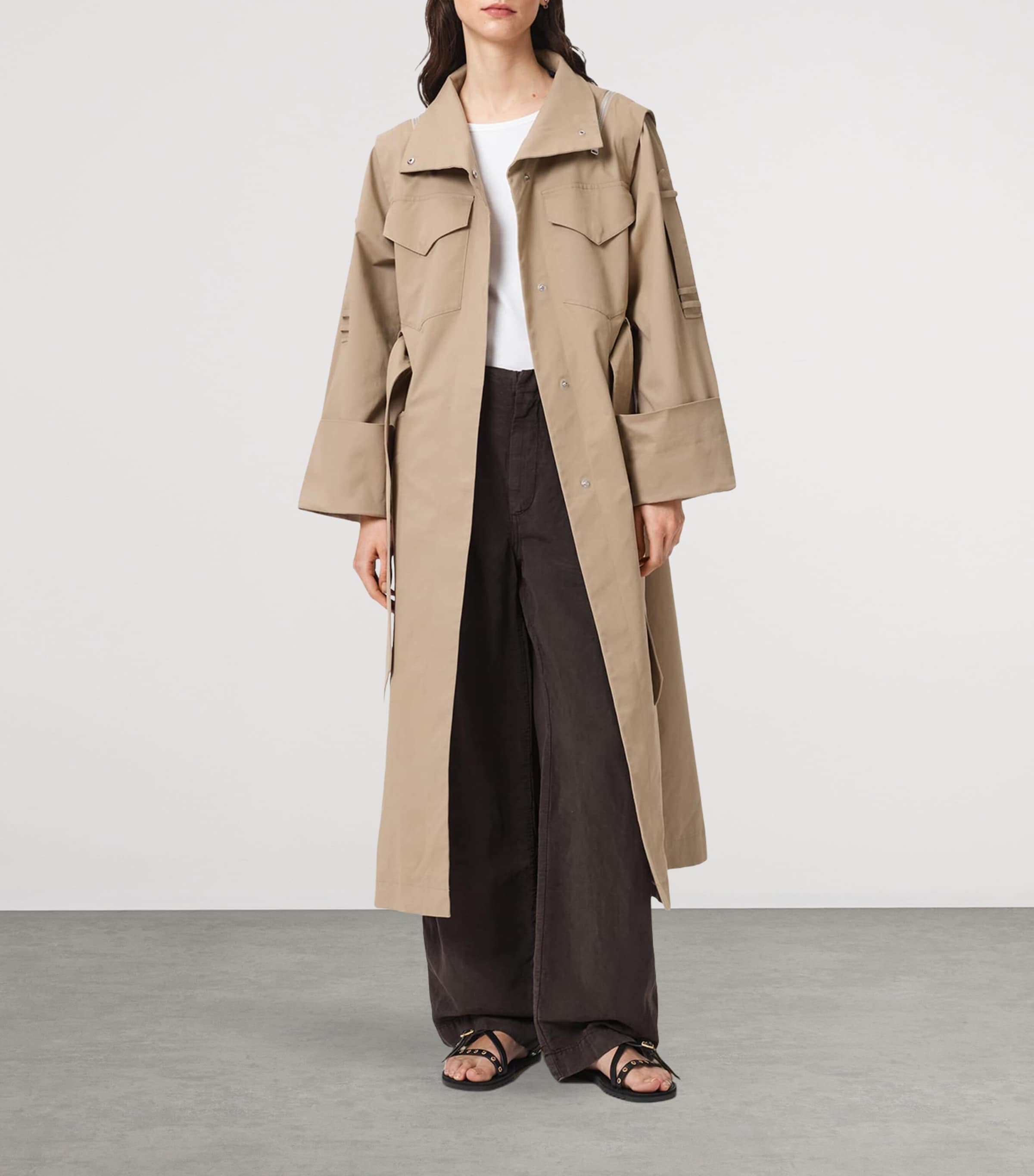 ALLSAINTS AllSaints Clayton Trench Coat