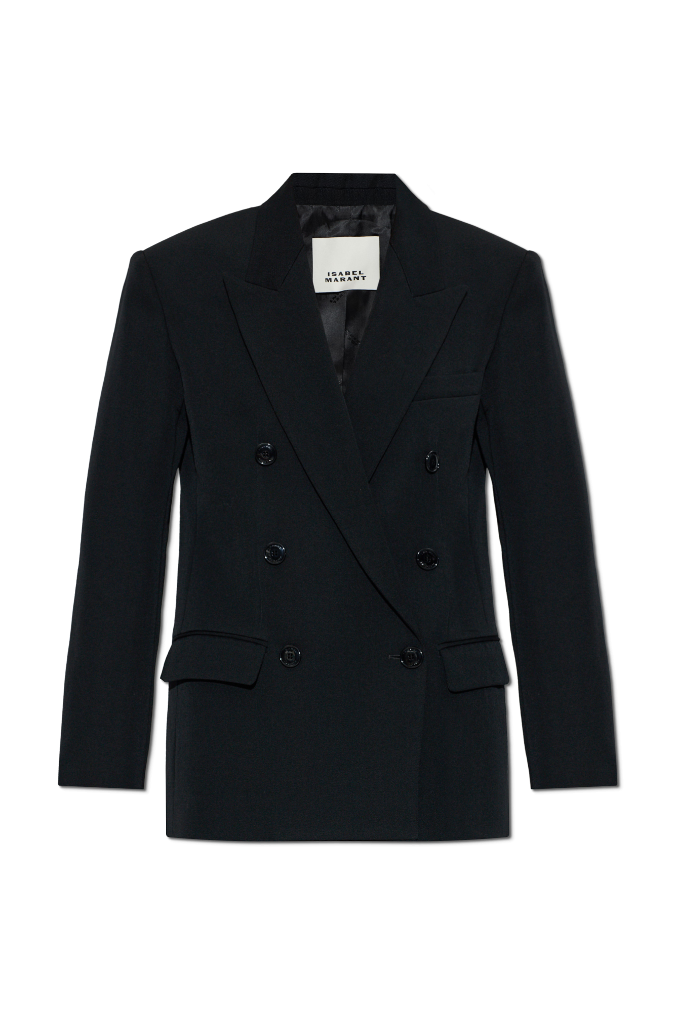 ISABEL MARANT ÉTOILE Isabel Marant Khera Double-Breasted Wool Blazer