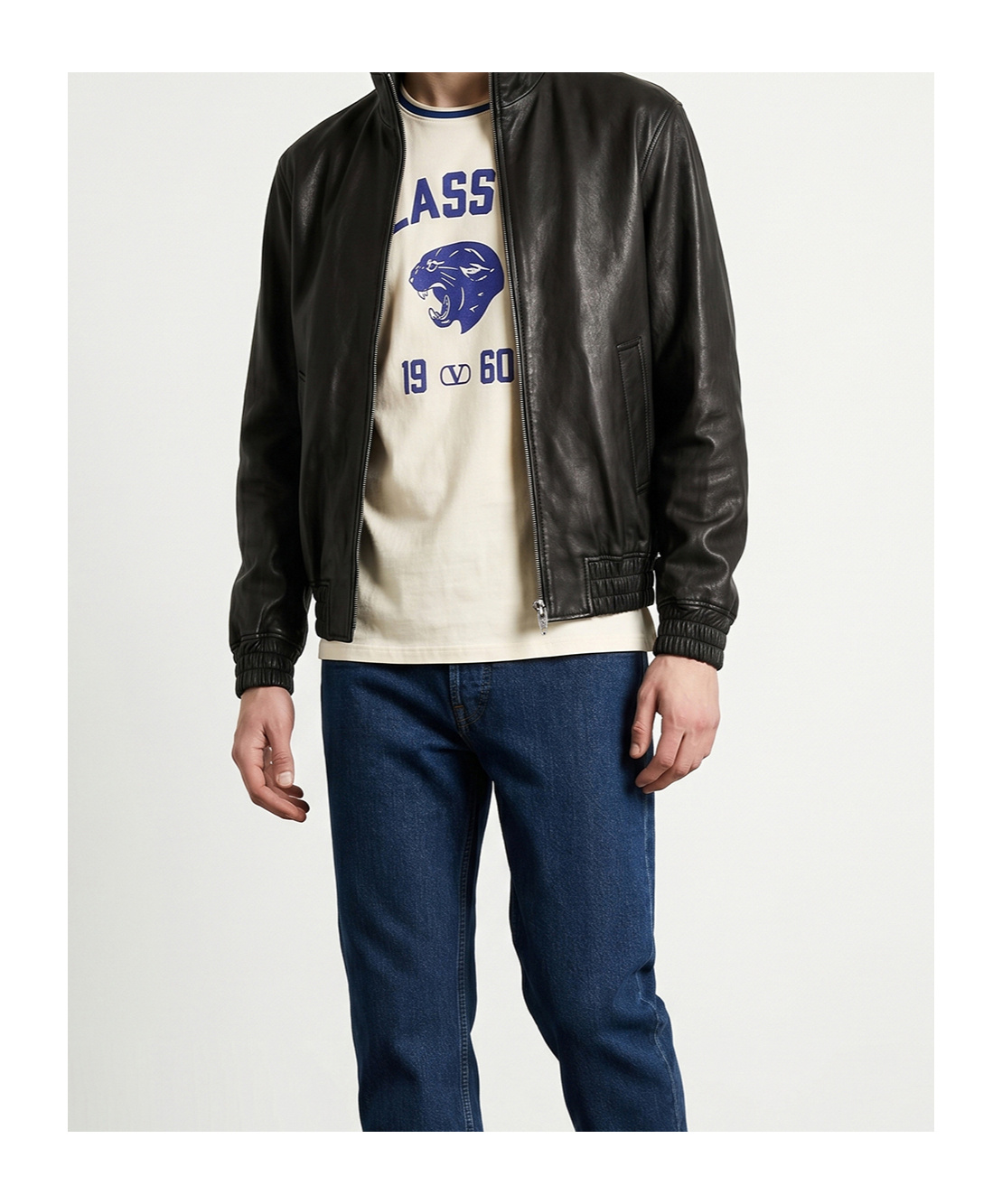 VALENTINO Valentino Logo Printed Crewneck T-Shirt