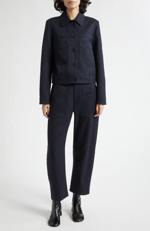 NILI LOTAN Nili Lotan Susannah Virgin Wool Cropped Jacket