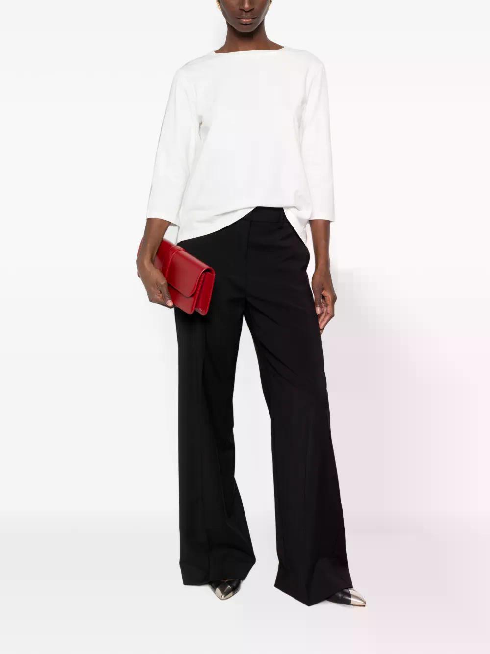 MAX MARA Weekend Max Mara Boat-Neck Three-Quarter Sleeve Top