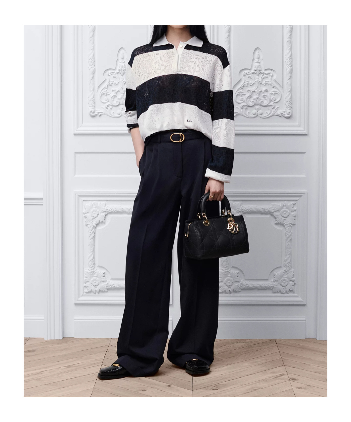 DIOR Dior Belted Flared Pants