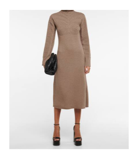 ALTUZARRA Altuzarra Brimlad Wool and Cashmere Knit Dress
