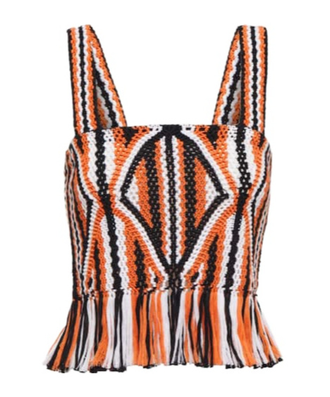 NANUSHKA Nanushka Zoela Tiger-Print Wide-Leg Trousers