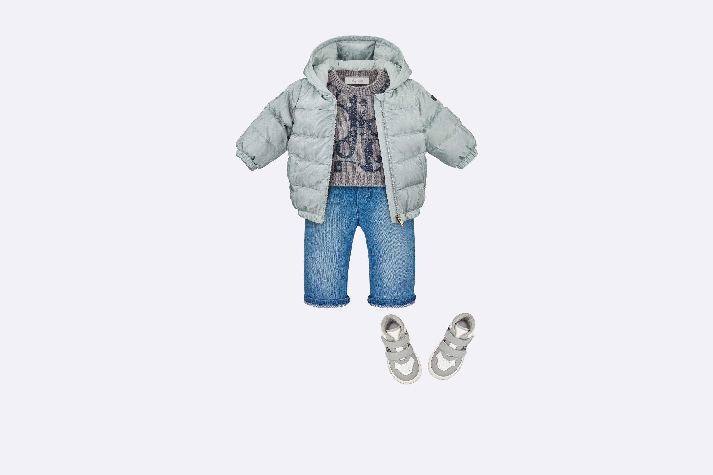 DIOR Dior Hooded Down Jacket with Dior Oblique Jacquard