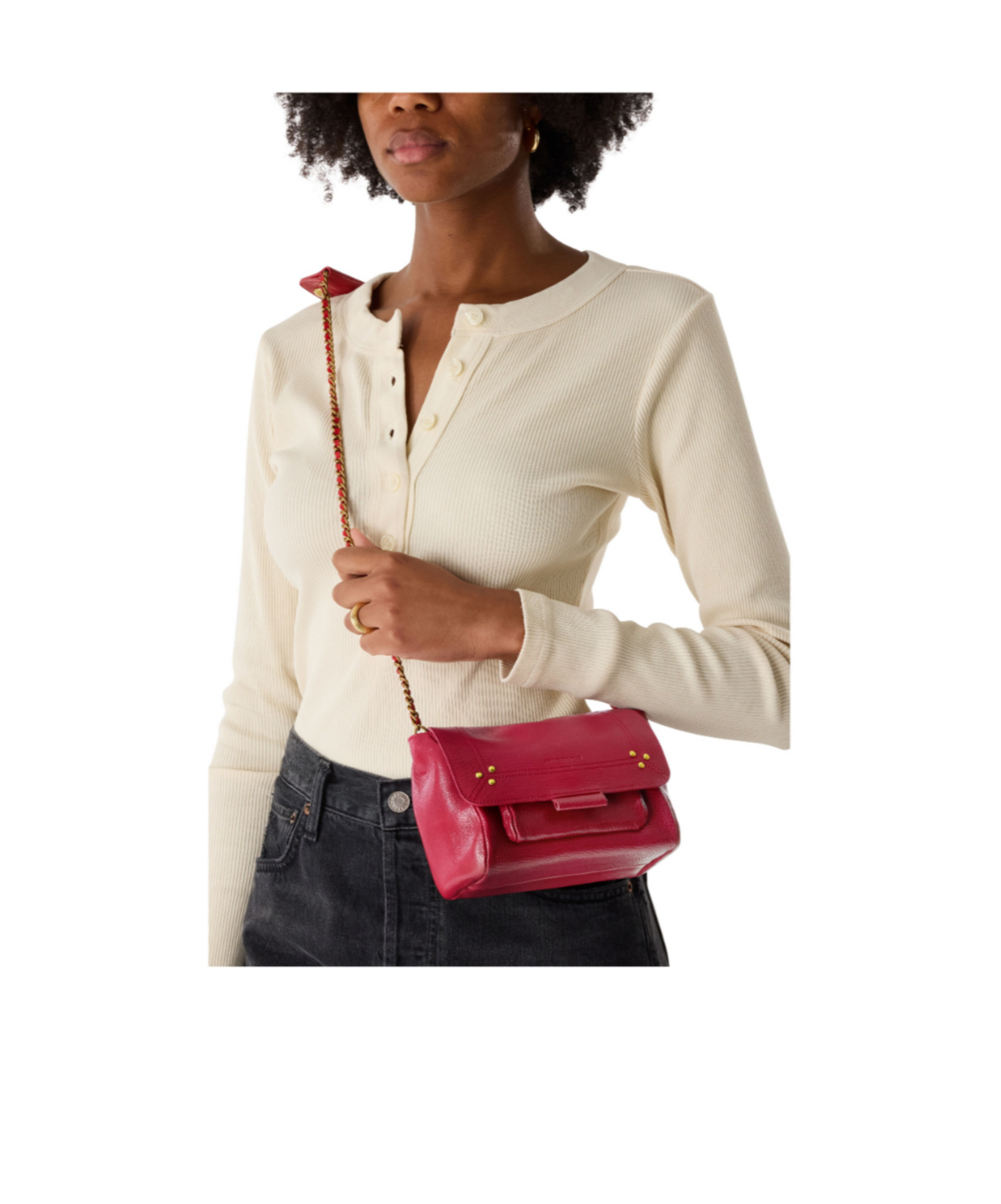 JÉRÔME DREYFUSS Jerome Dreyfuss Chain Shoulder Bag