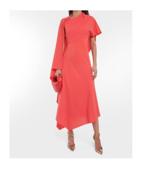 ROKSANDA Roksanda Pascalle Crepe Maxi Dress