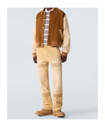 WALES BONNER Wales Bonner Homecoming Cotton Corduroy Varsity Jacket