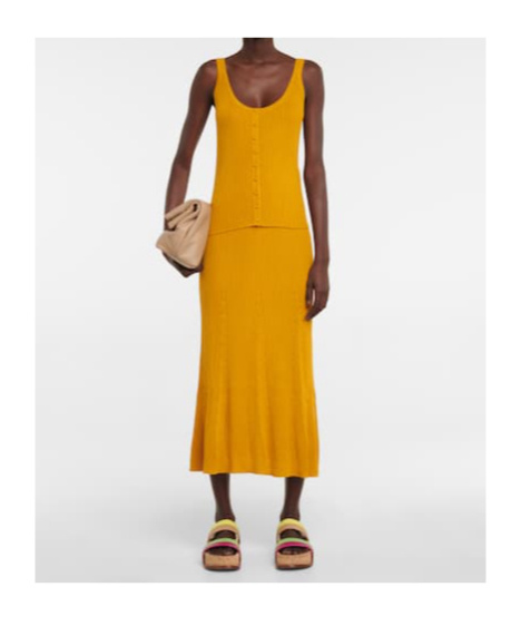 GABRIELA HEARST Gabriela Hearst Knitted Midi Skirt