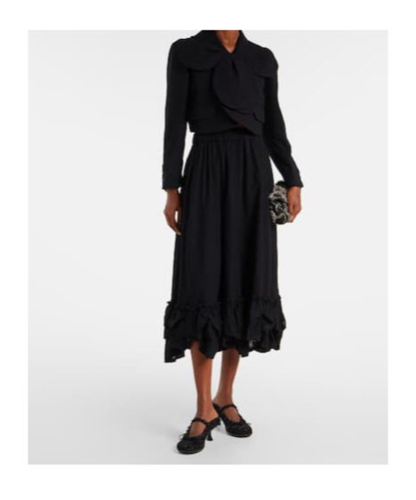 COMME DES GARÇONS Comme Des Garcons Noir Kei Ninomiya Cropped Wool Jacket