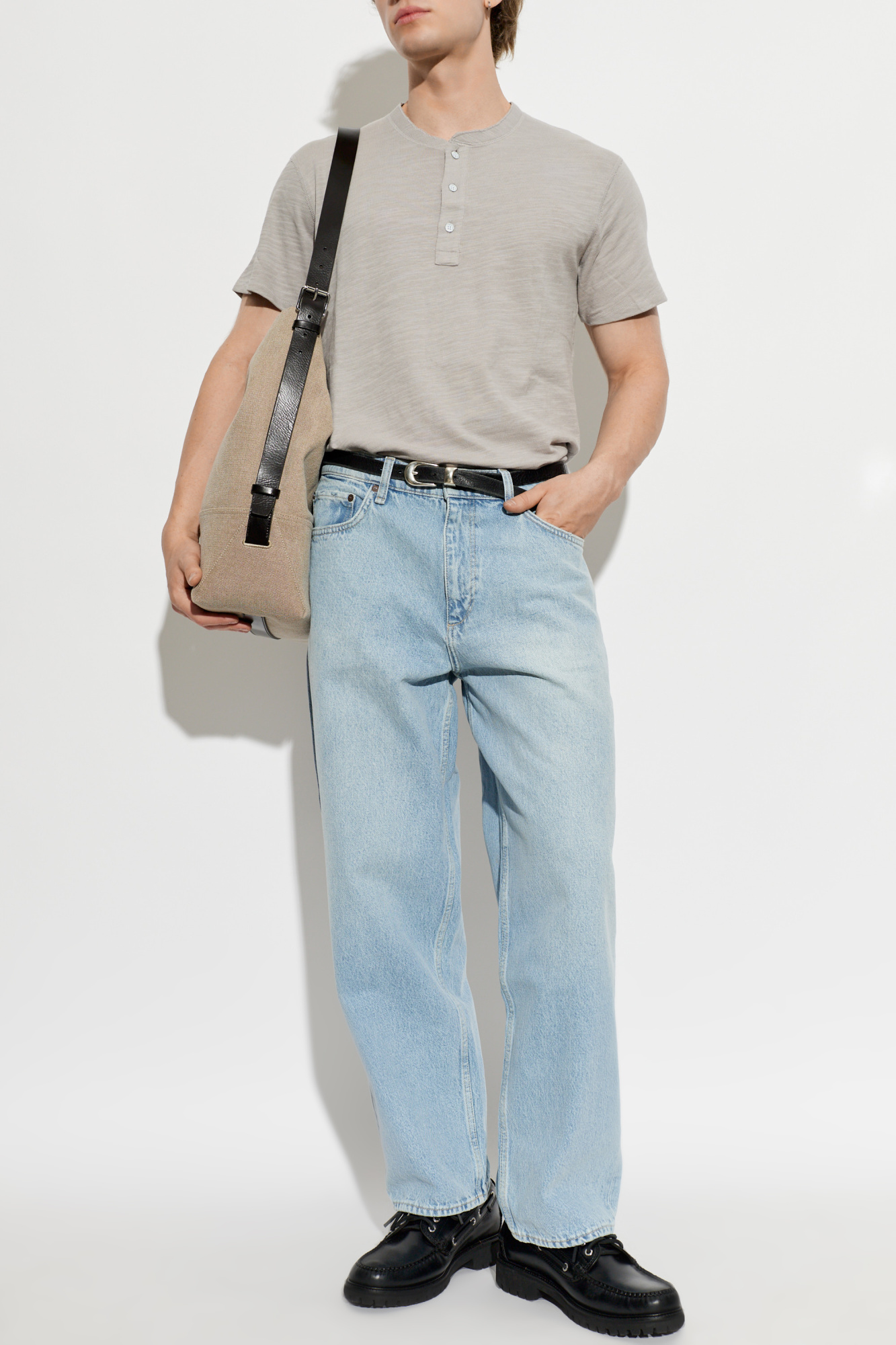 RAG & BONE t-shirt with raw edge finish