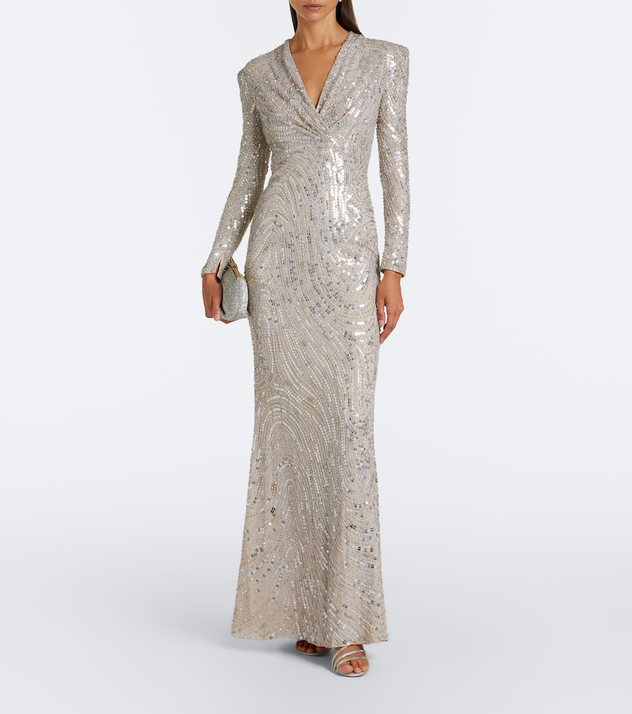 JENNY PACKHAM Jenny Packham Arizona Embellished Gown
