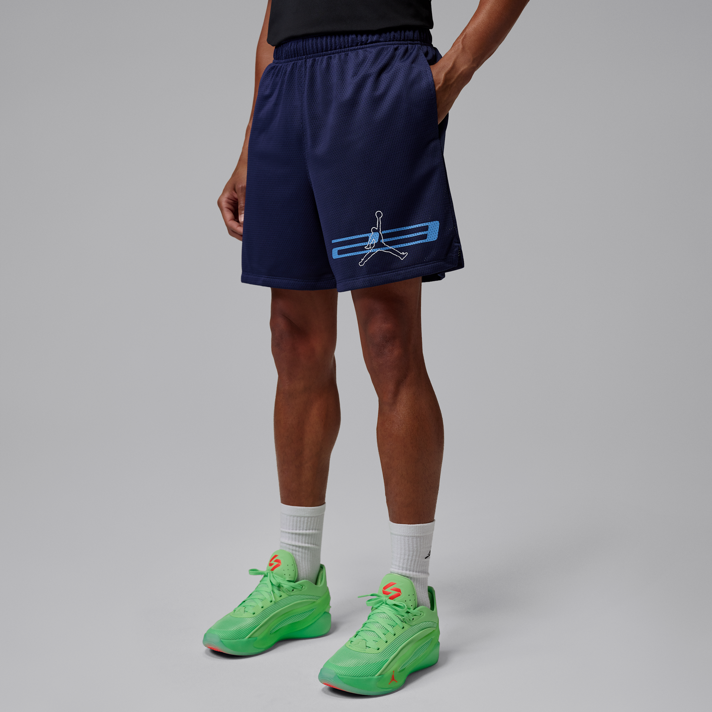 JORDAN JORDAN Dri-FIT Mesh Graphic Shorts
