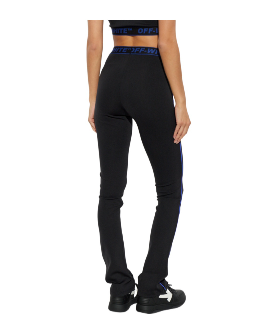OFF-WHITE Off-White Elastic Waistband Logo Trousers