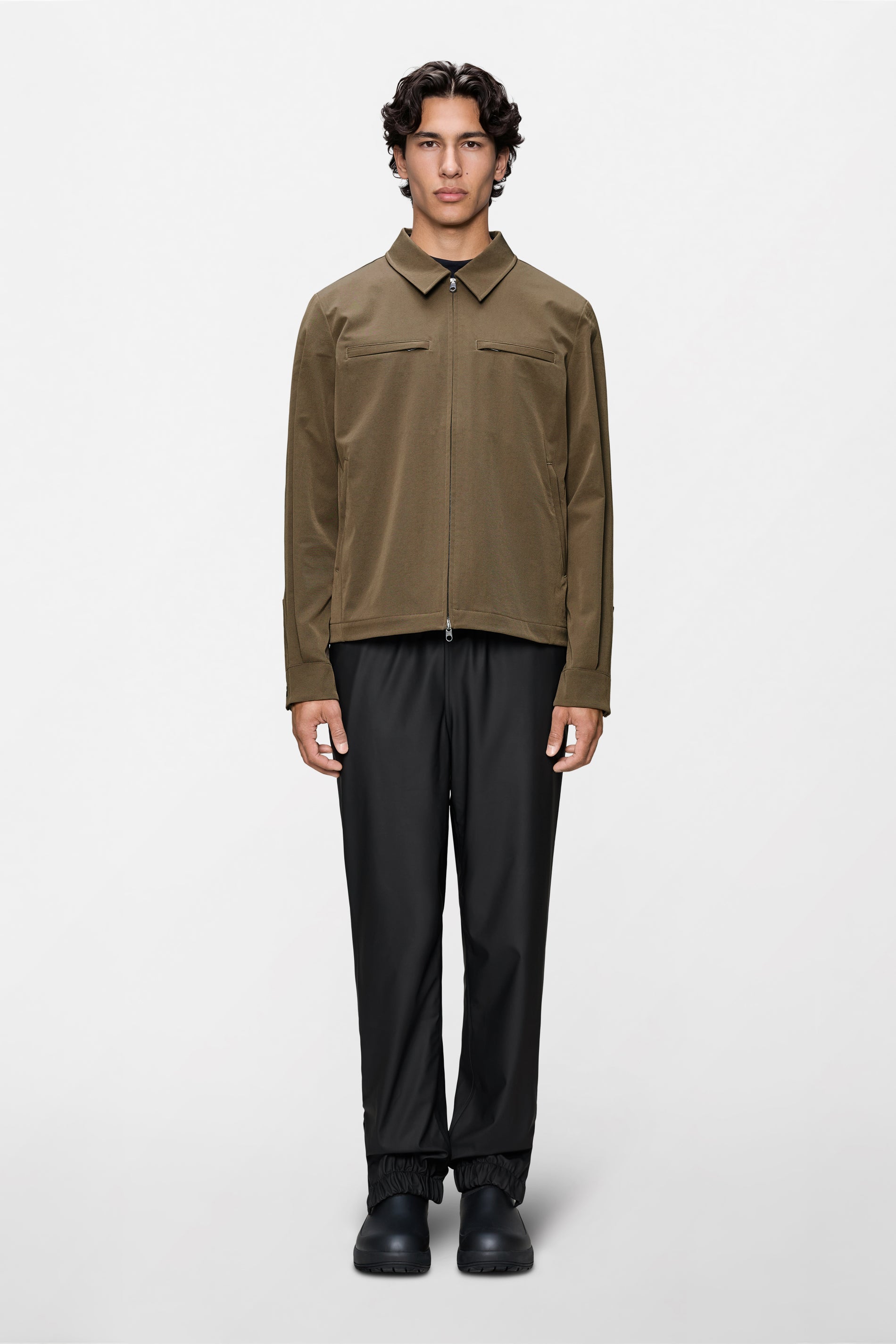 RAINS tech woven overshirt