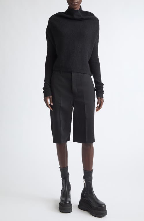 RICK OWENS Rick Owens Tailored Wool Work Shorts