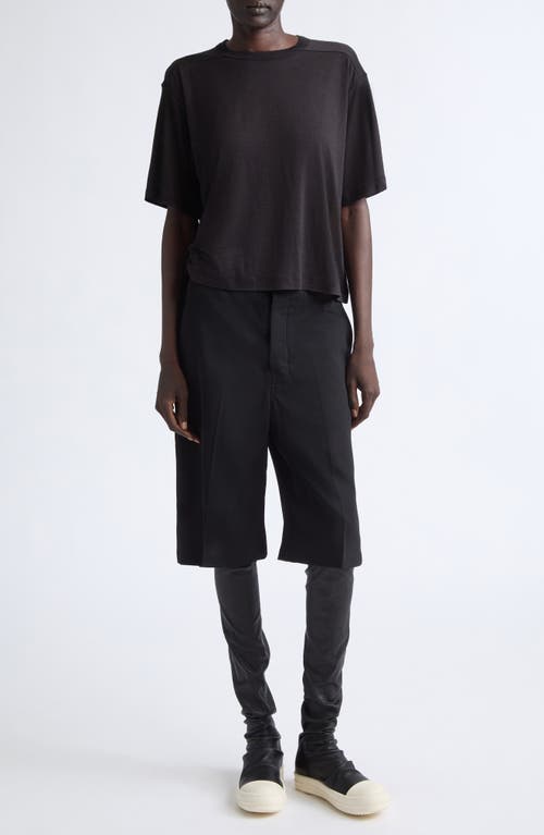 RICK OWENS Rick Owens Tailored Wool Work Shorts