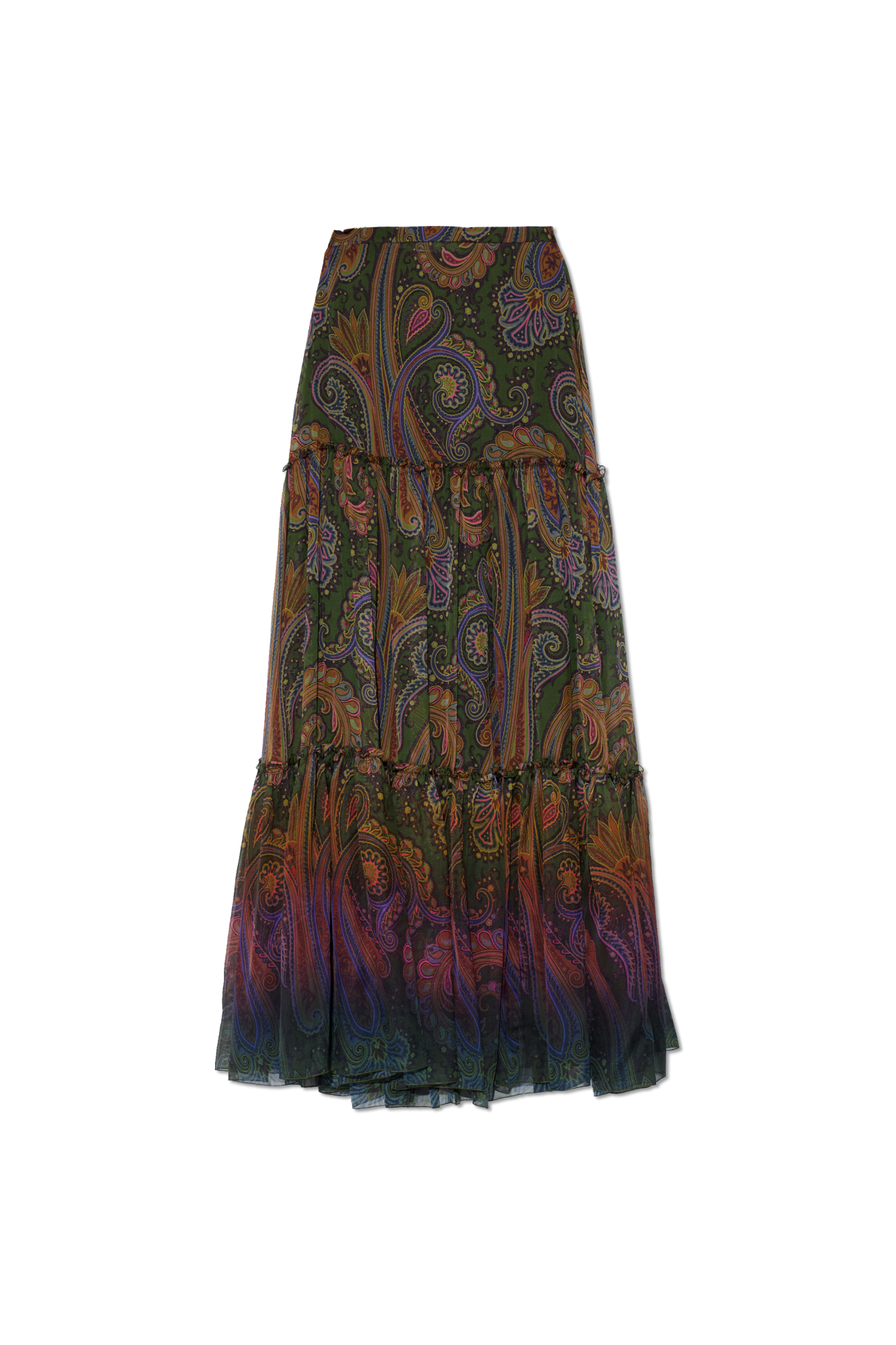 ETRO paisley silk-blend blouse
