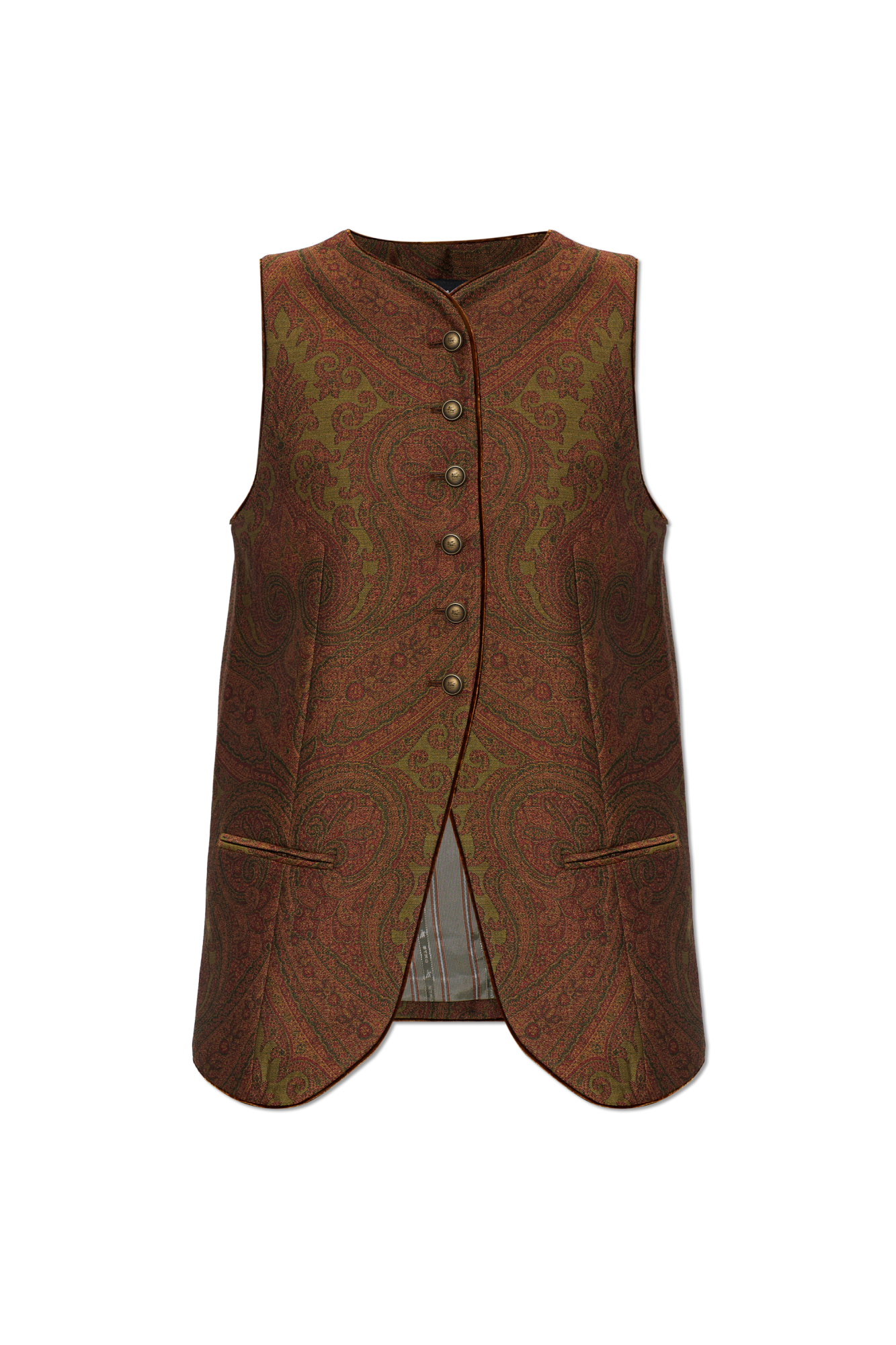 RALPH LAUREN quilted satin jacket