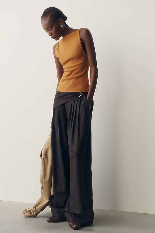 MAEVE Maeve Boat-Neck Tank Top