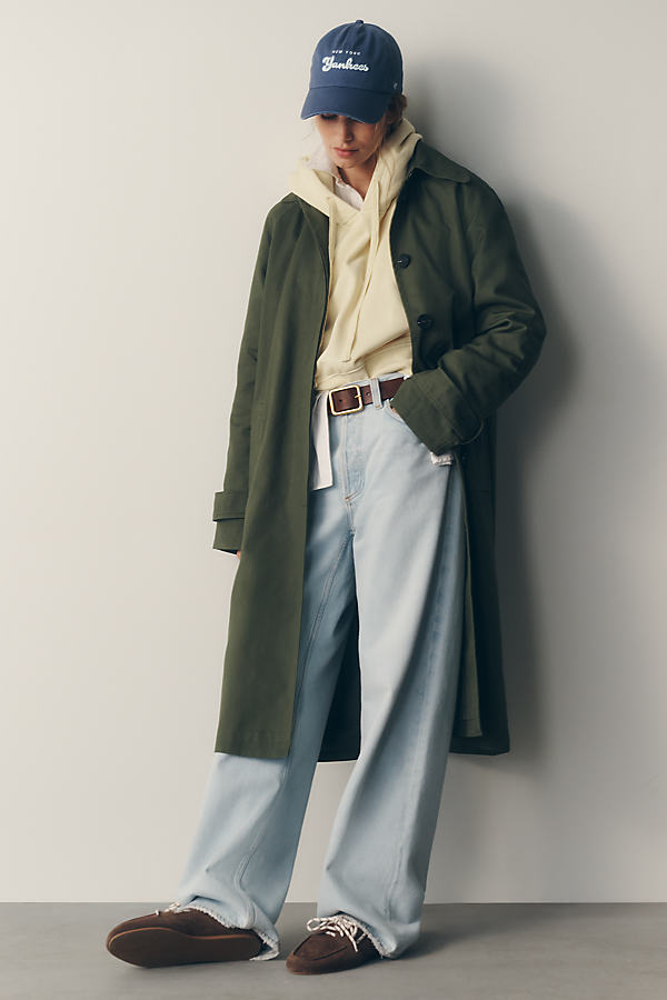 AVEC LES FILLES AVEC LES FILLES Long Trench Coat