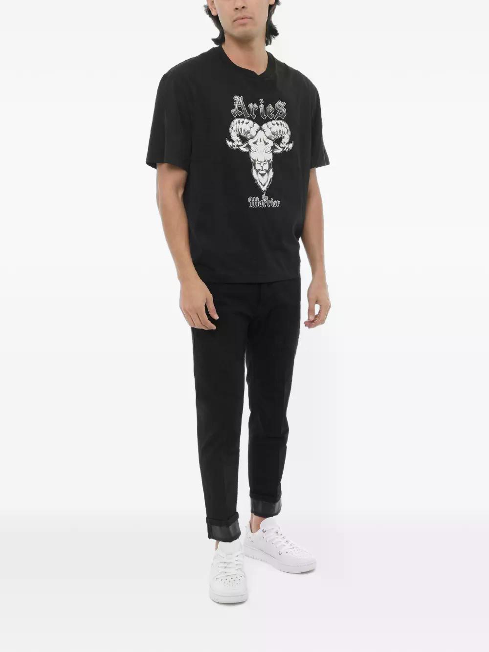 NEIL BARRETT graphic-print crew-neck t-shirt
