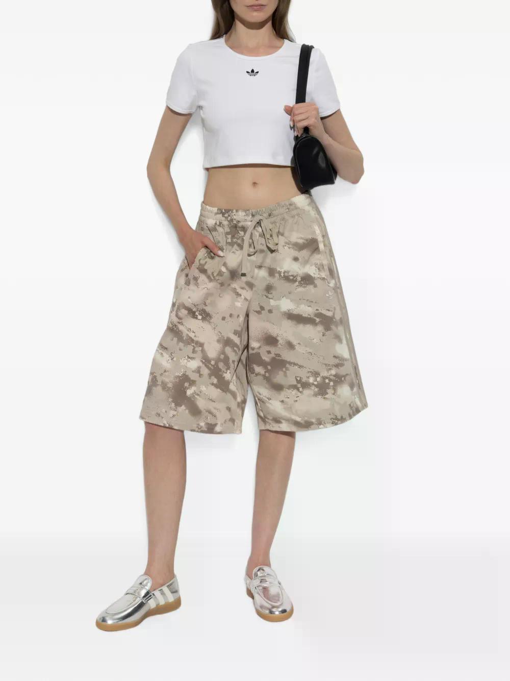 ADIDAS Abstract Print Relaxed Fit Shorts