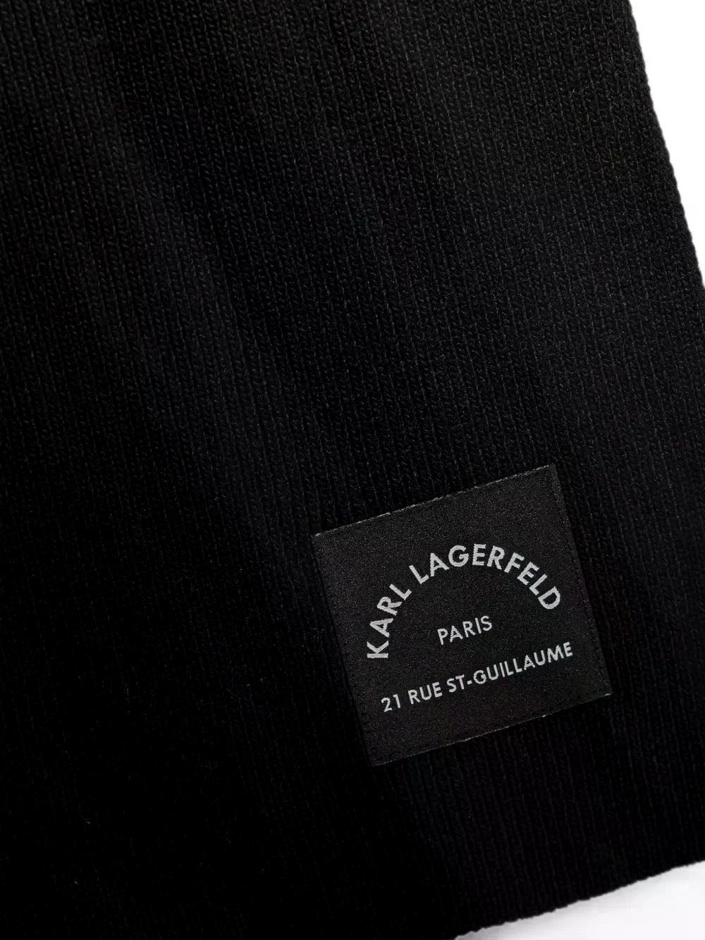 KARL LAGERFELD Logo-Patch Crossbody Bag