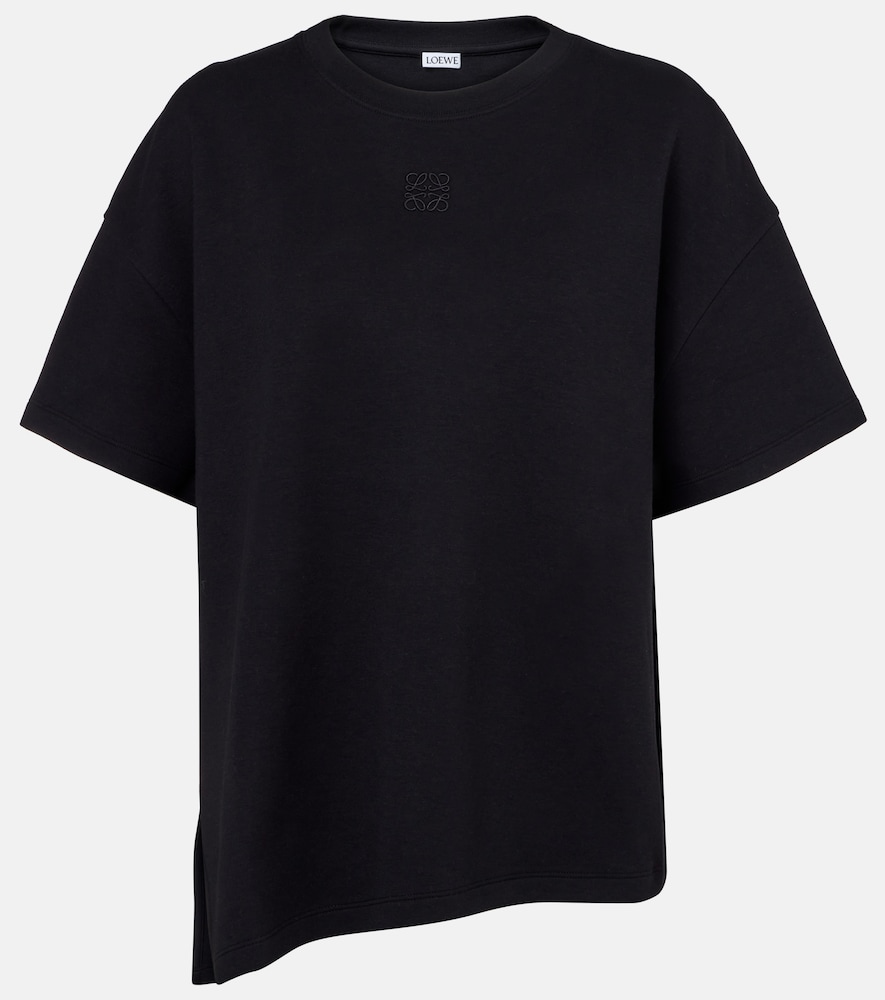 LOEWE Loewe Asymmetric Cotton-Blend T-Shirt