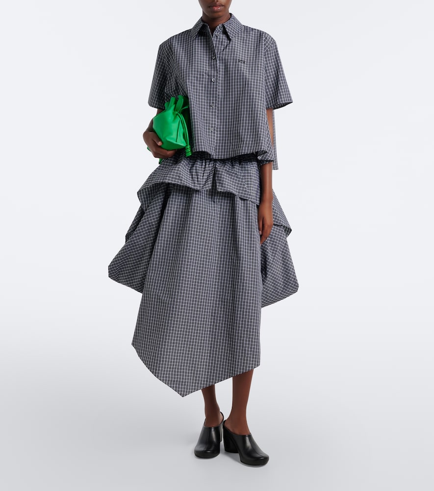 LOEWE Loewe Oval Leather Mules