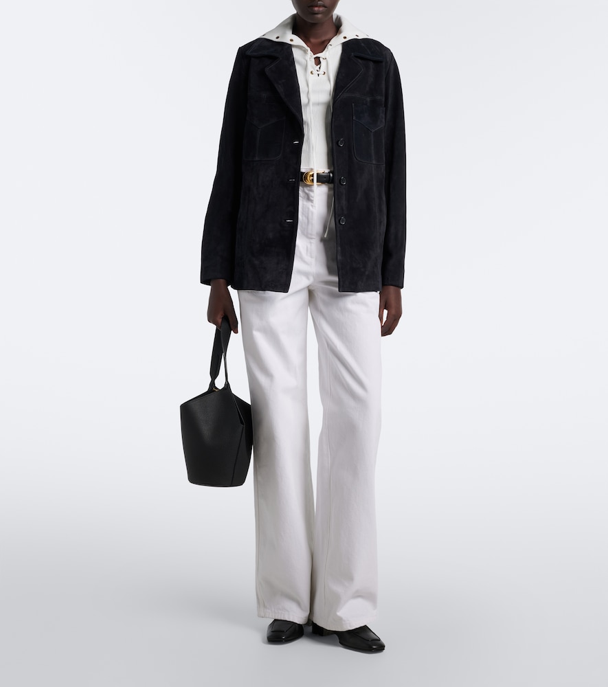 NILI LOTAN Nili Lotan Dominic Suede Jacket