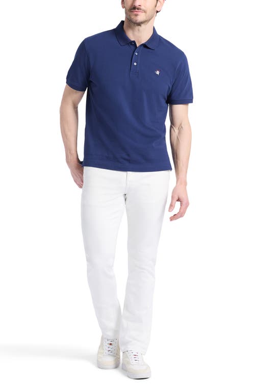 ROBERT GRAHAM devil cotton polo
