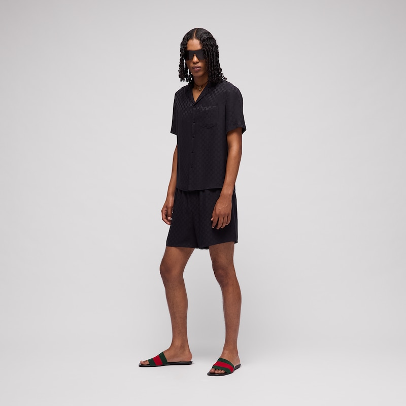 GUCCI Gucci GG Silk Jacquard Shorts