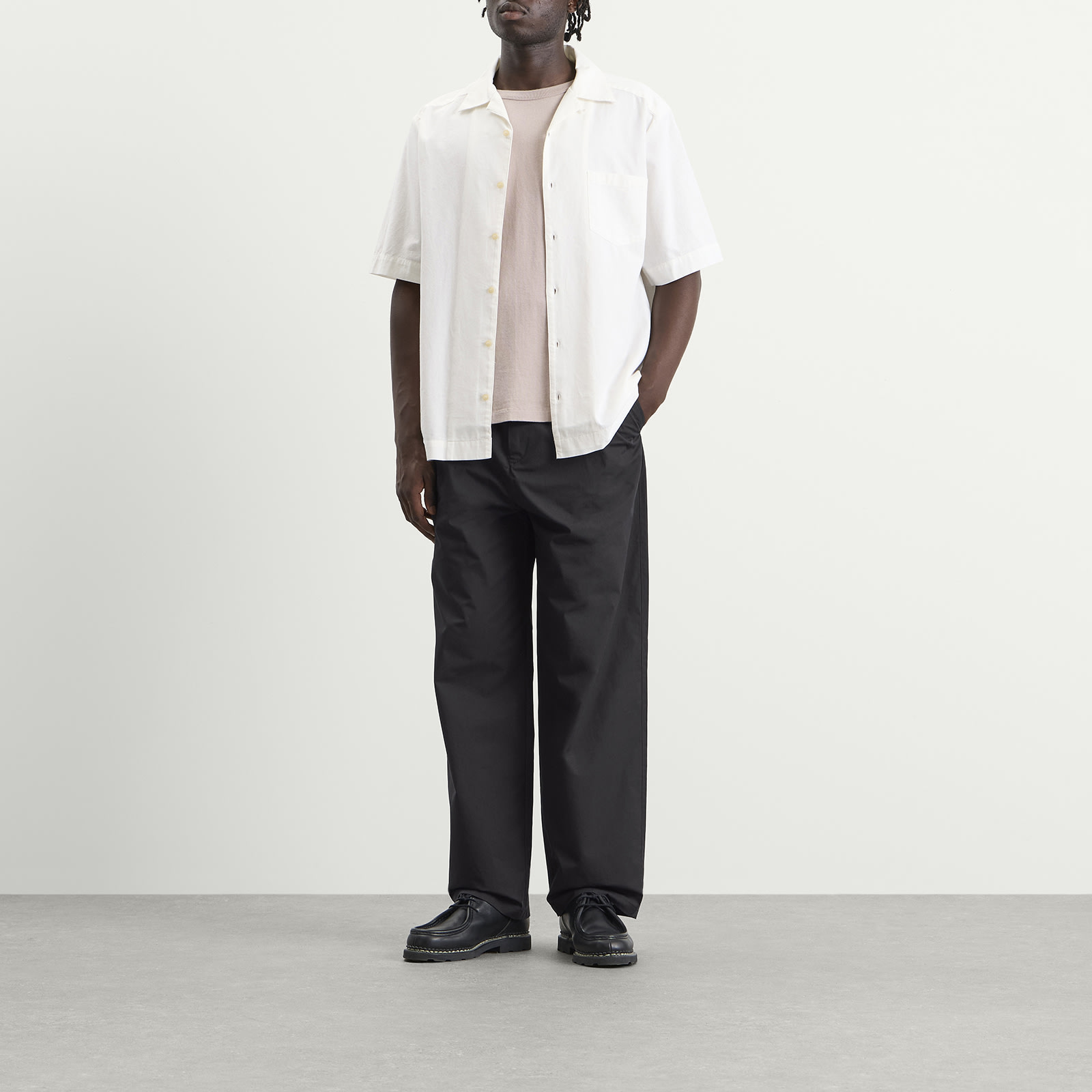 A.P.C. A.P.C. Ricky Pleated Cotton Trousers