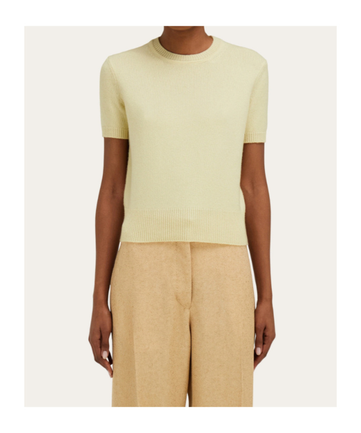 SALVATORE FERRAGAMO Salvatore Ferragamo Cashmere T-Shirt