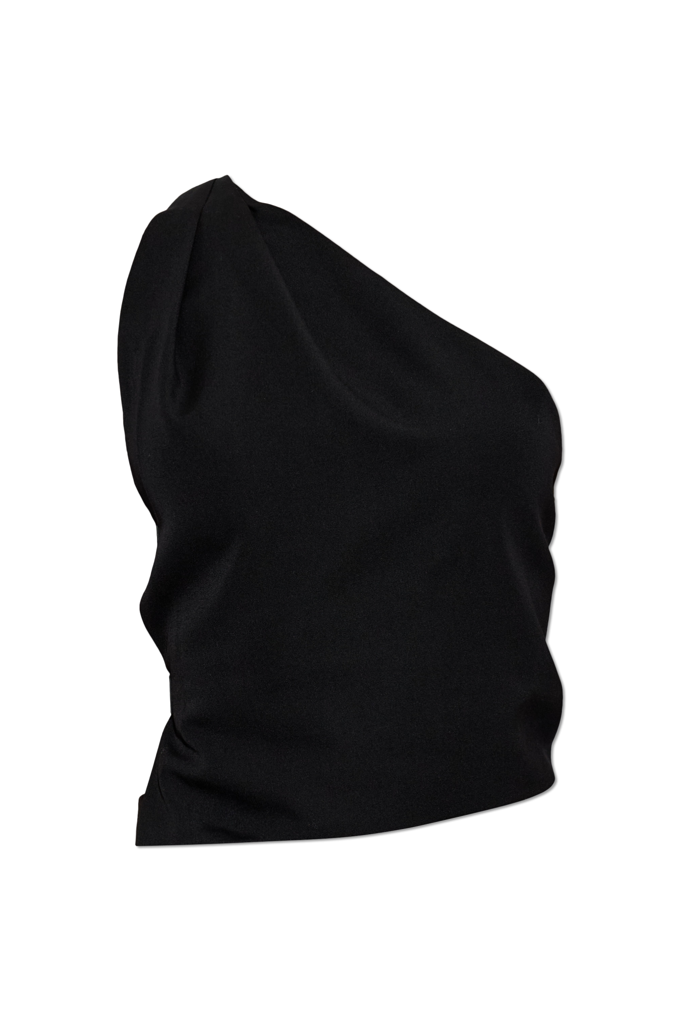 RICK OWENS RICK OWENS One-Shoulder Jersey Top