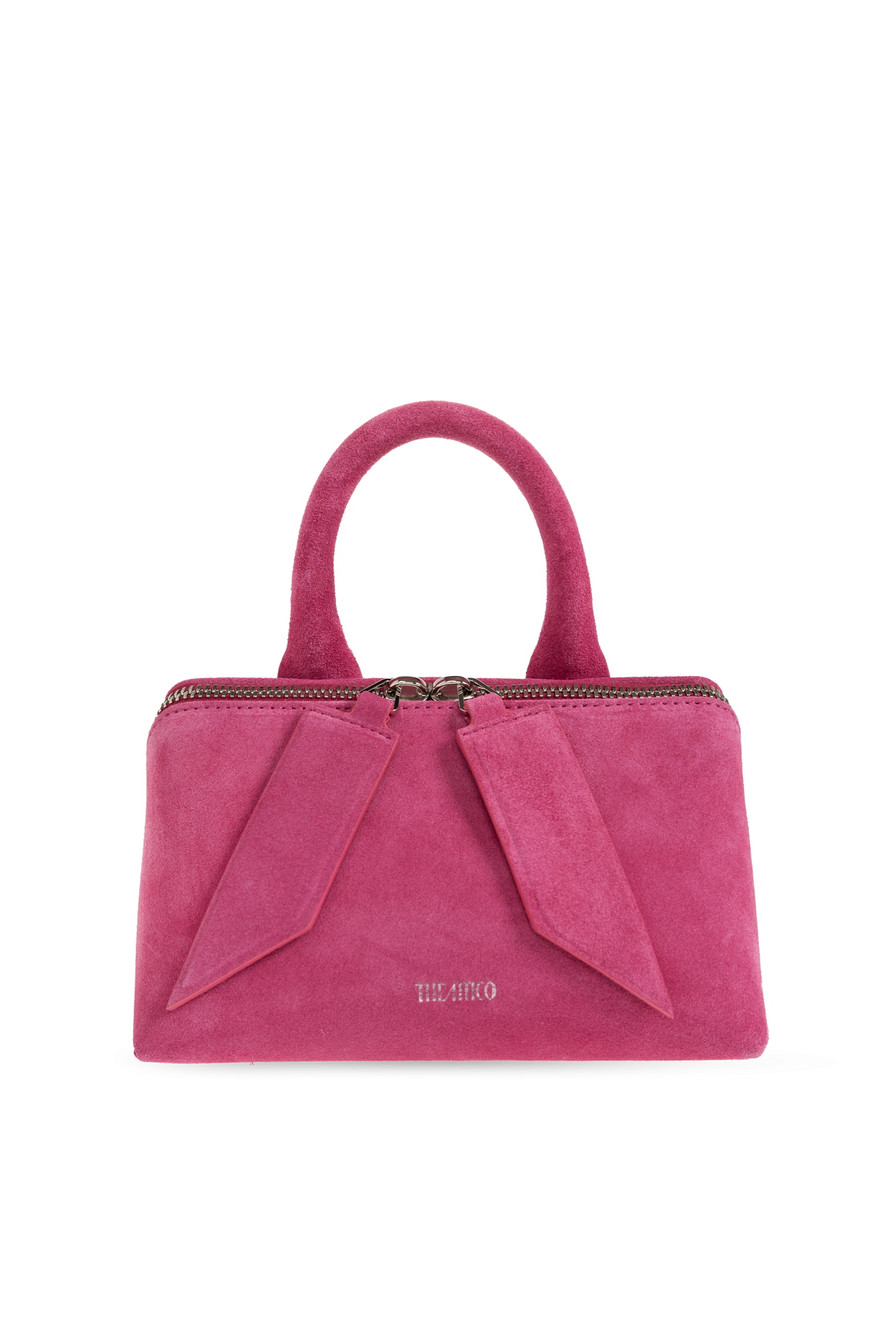 ATTICO The Attico 'Friday' Suede Top Handle Bag