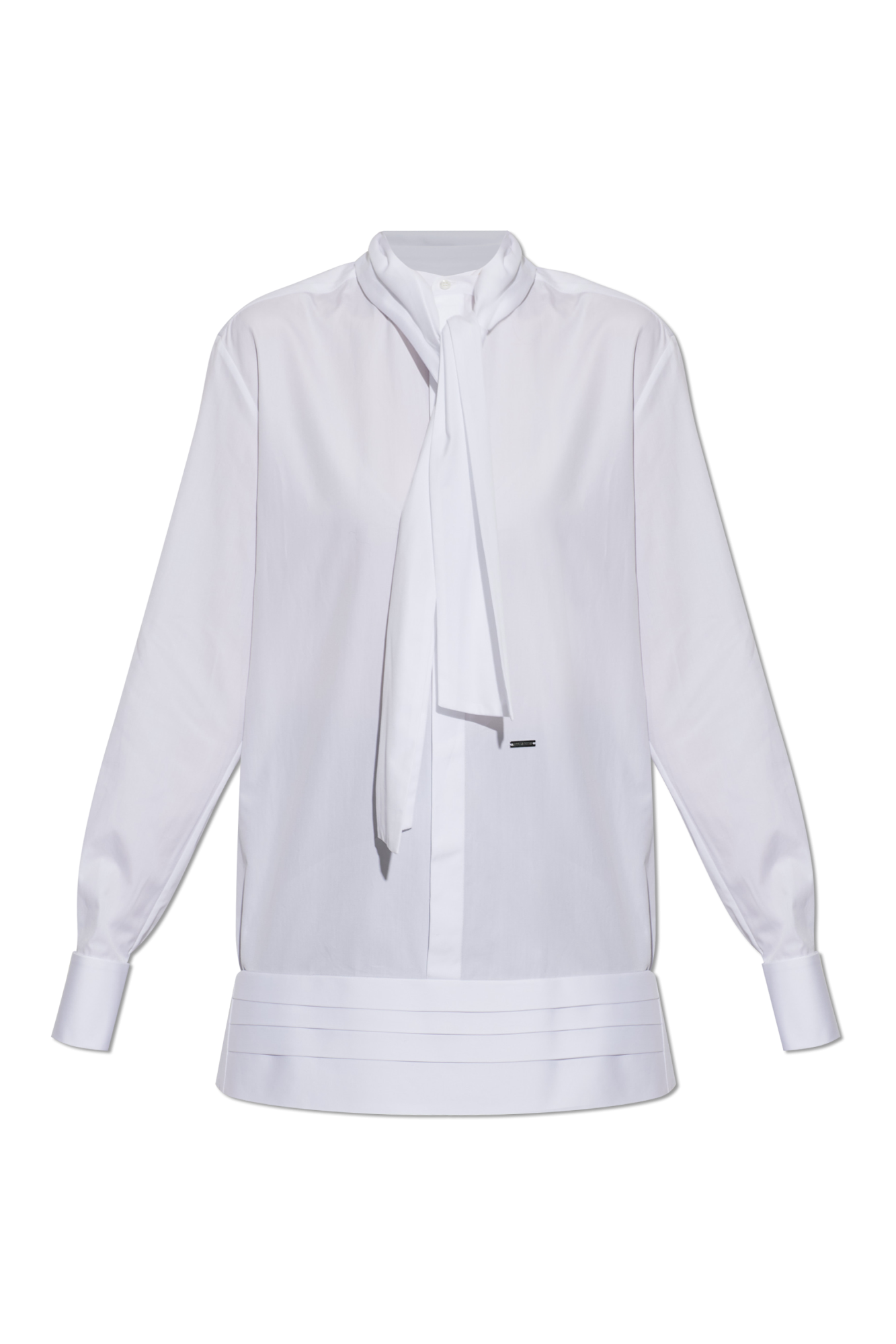 DSQUARED2 Dsquared2 Shirt with Decorative Scarf Detail