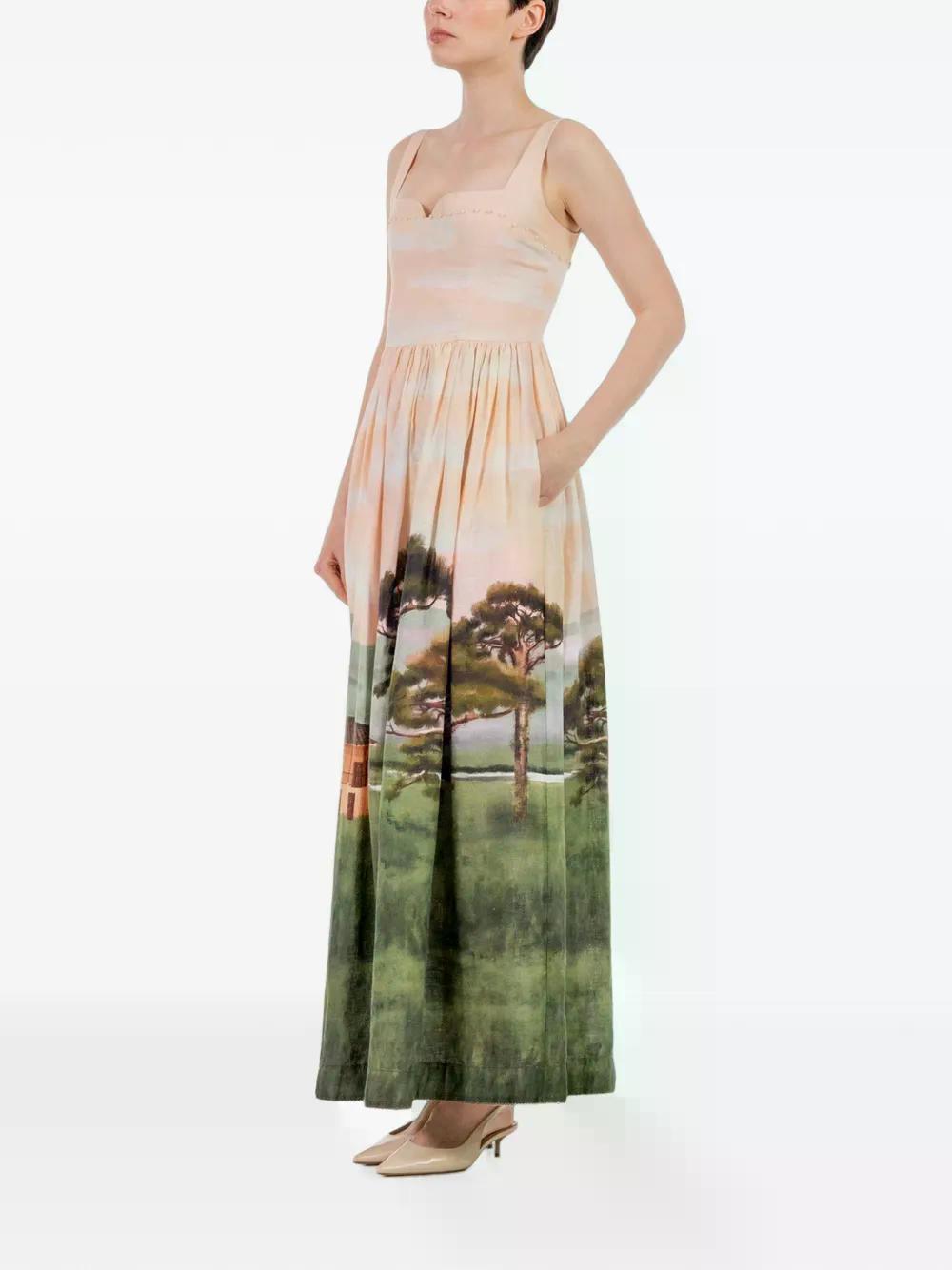 AGUA BENDITA Agua By Agua Bendita Sleeveless Maxi Dress