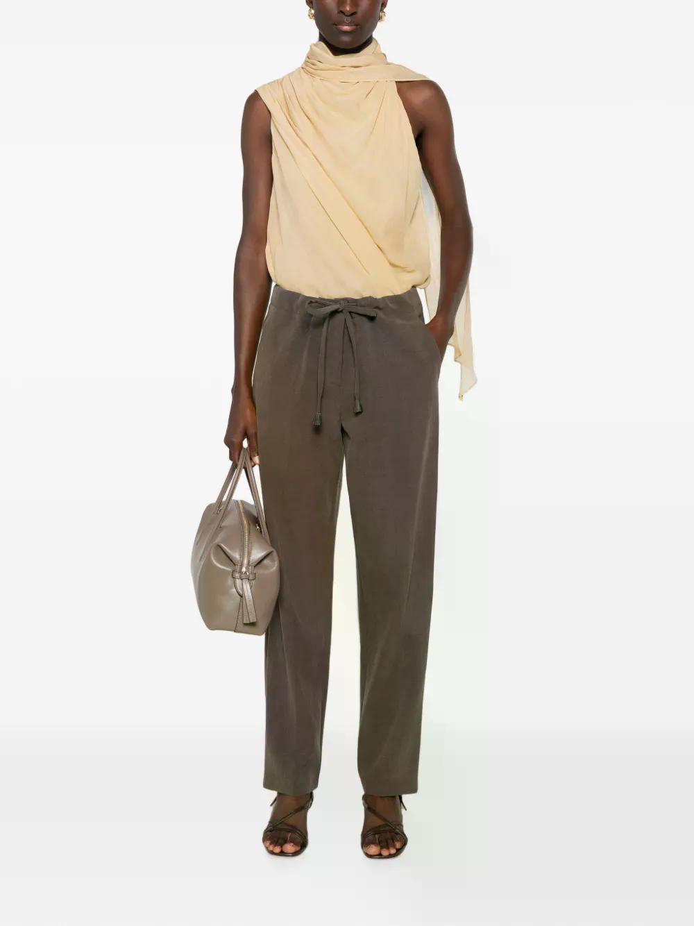 GIORGIO ARMANI Giorgio Armani Drawstring Trousers