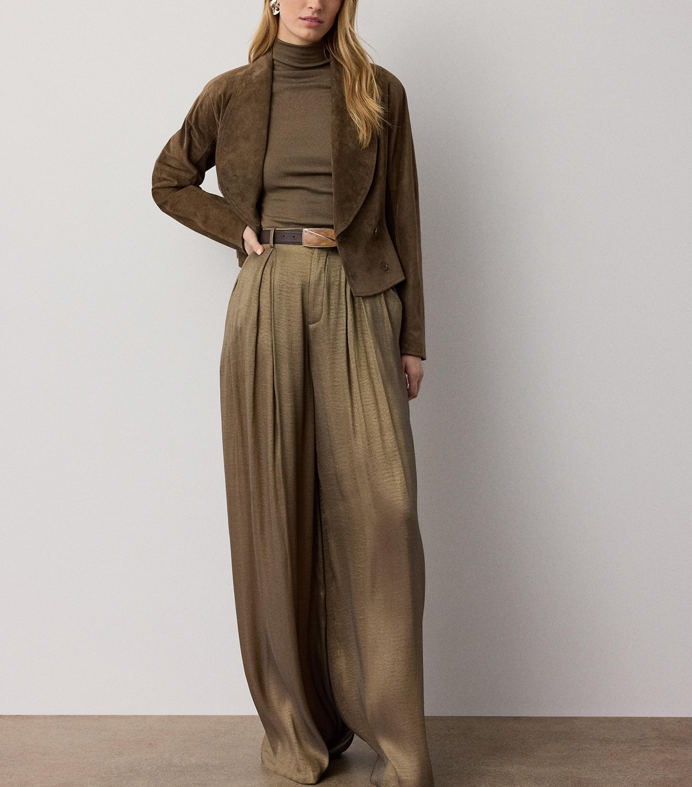 RALPH LAUREN Ralph Lauren Collection Suede Trudie Jacket