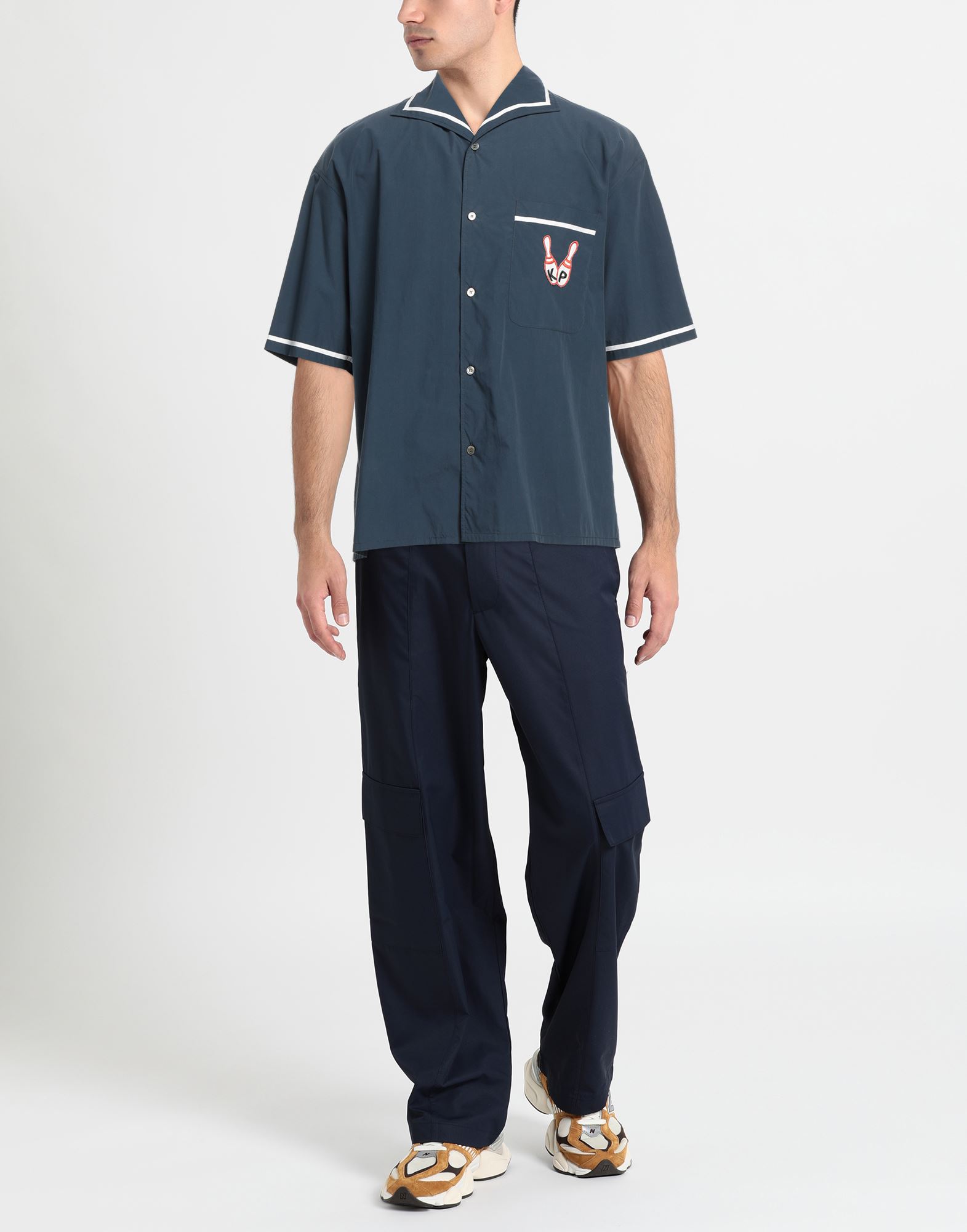 KENZO man shirt navy size s cotton
