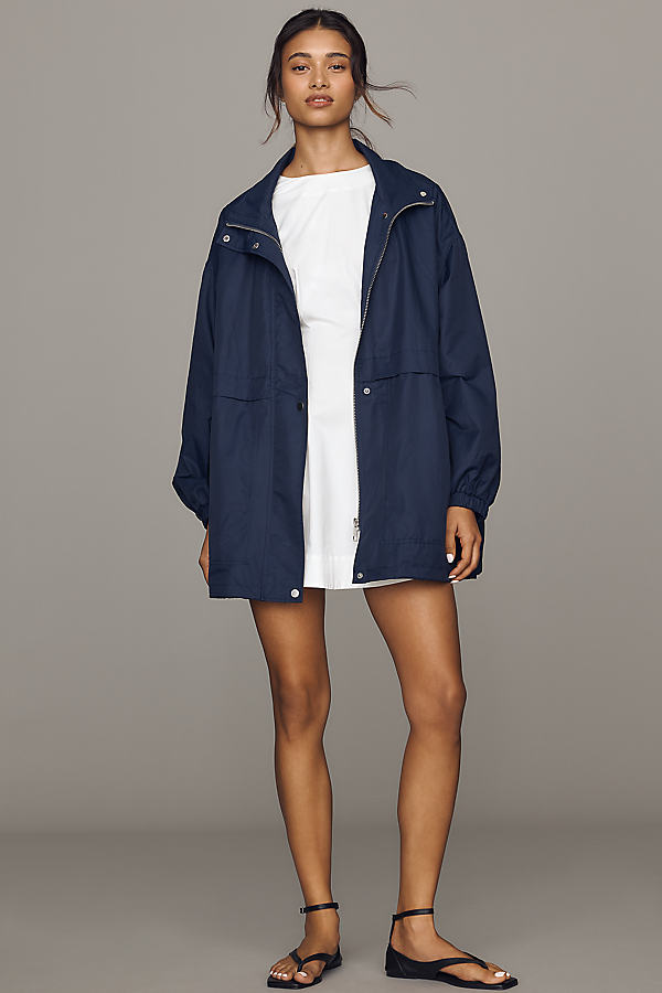 MAEVE Maeve Funnel-Neck Tech Jacket