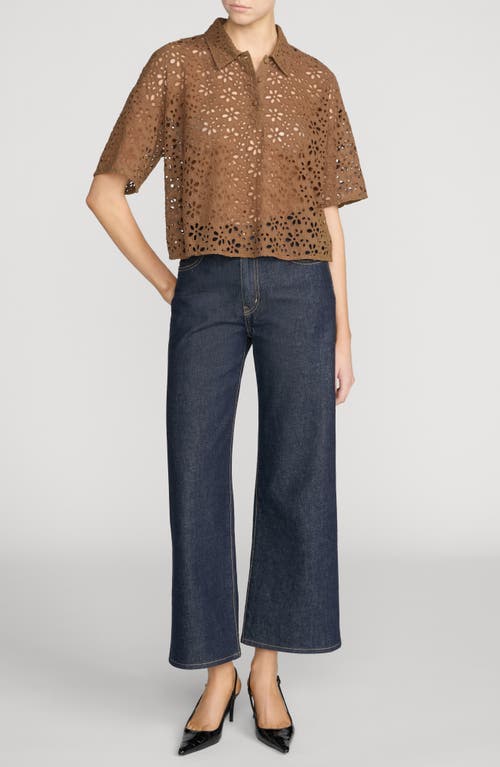 FRAME FRAME Downing Eyelet Polo
