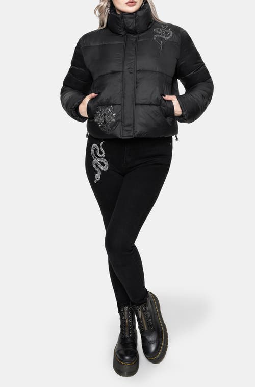 DISTURBIA Disturbia Nirah Embroidered Padded Jacket