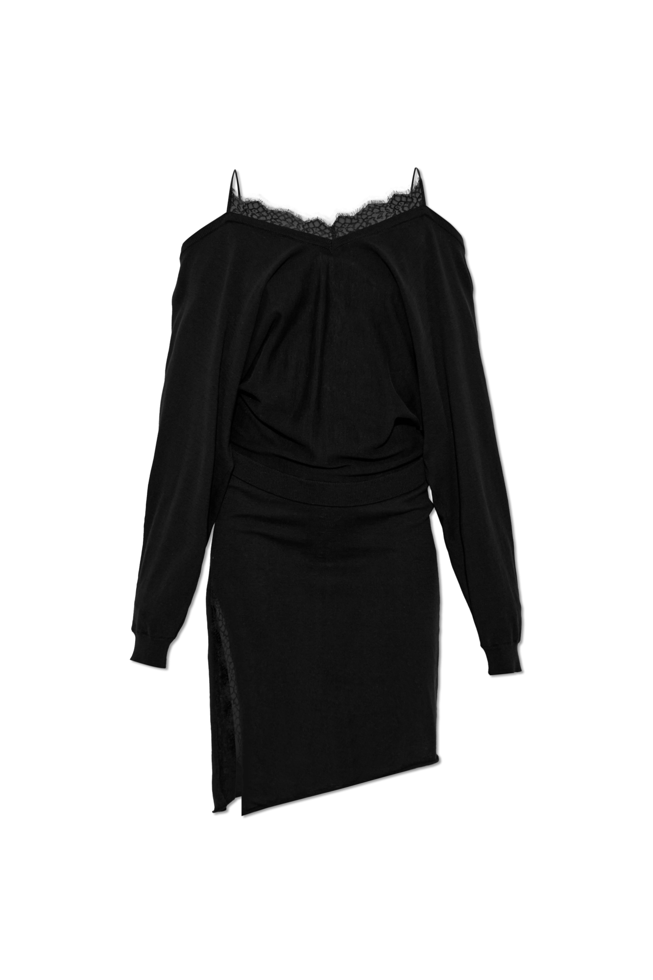 IRO PARIS IRO 'Incante' Knit Dress with Lace Trim