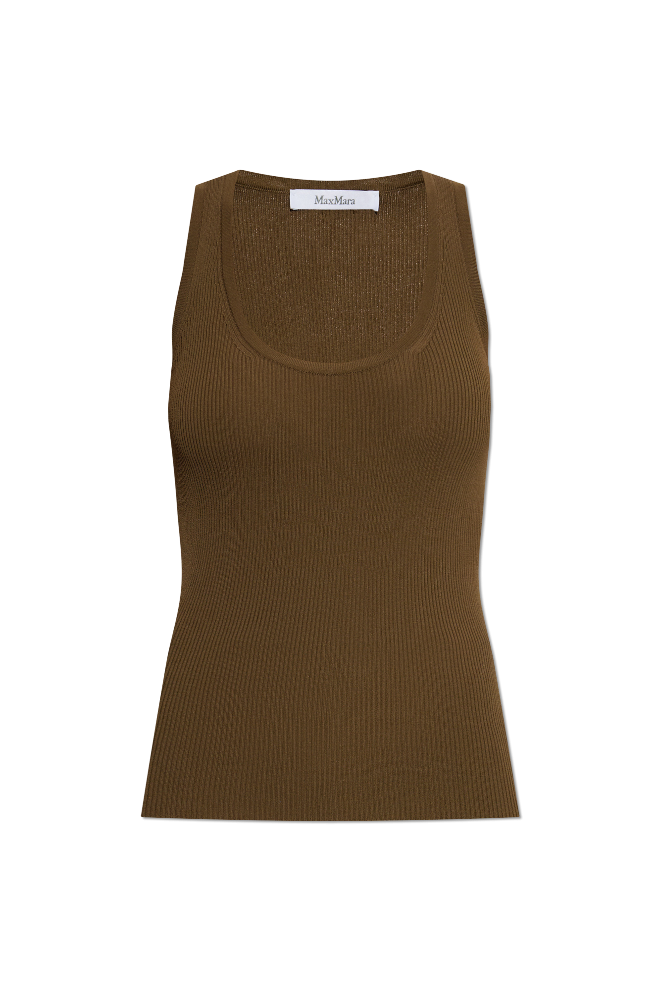 MAX MARA Max Mara Ribbed Knit Tank Top